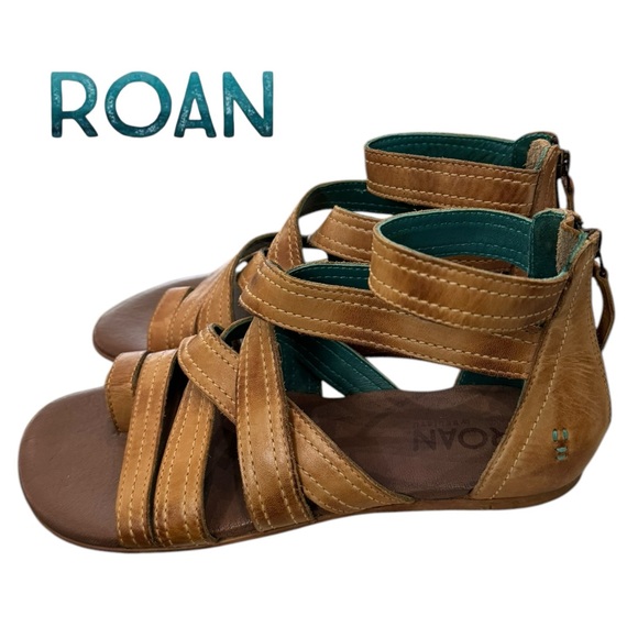 Bed Stu | Shoes | Roan By Bed Stu Royalty Womens Tan Leather Gladiator ...